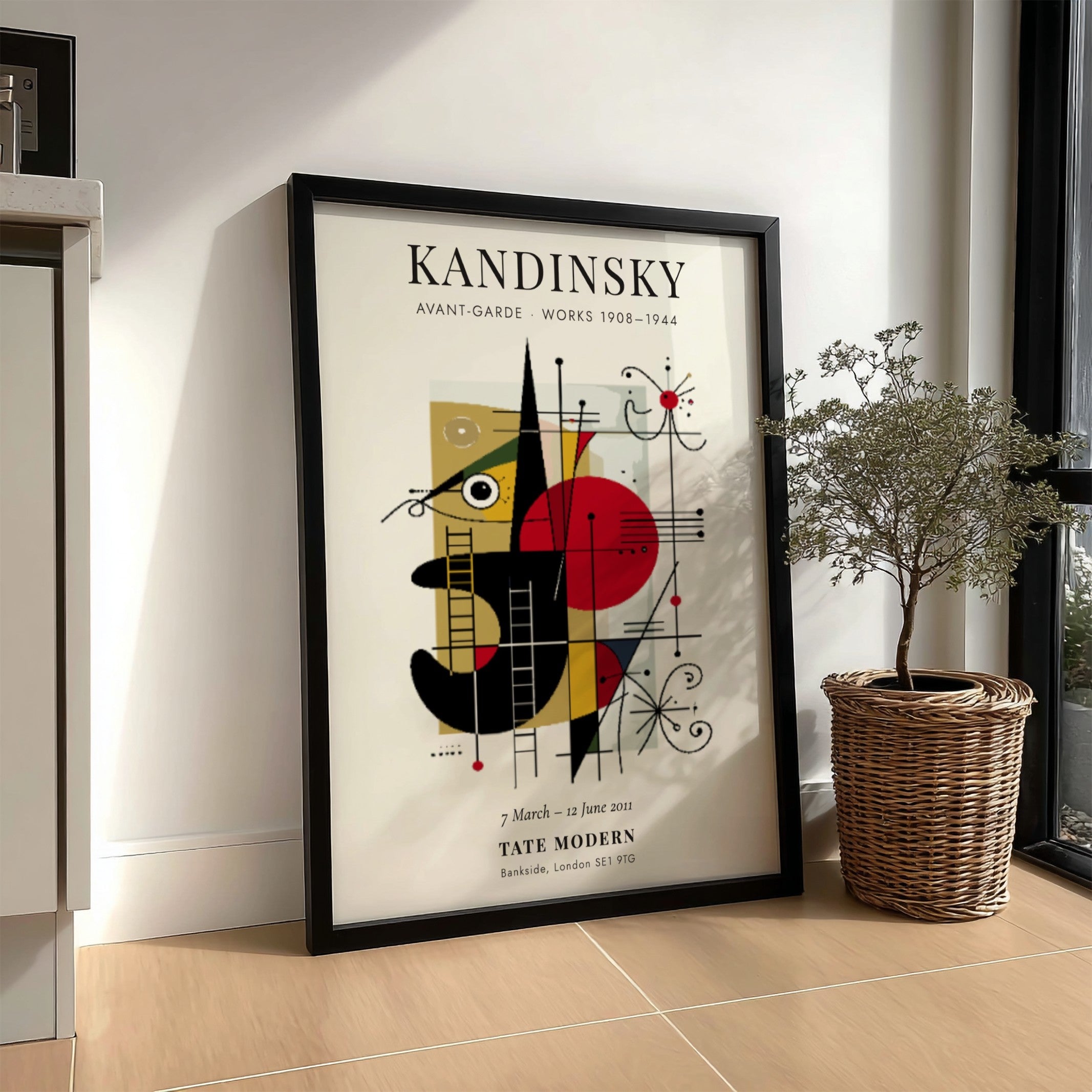 Avant-Garde Works 1908–1944 Poster - Kandinsky Inspired Wall Decor ...