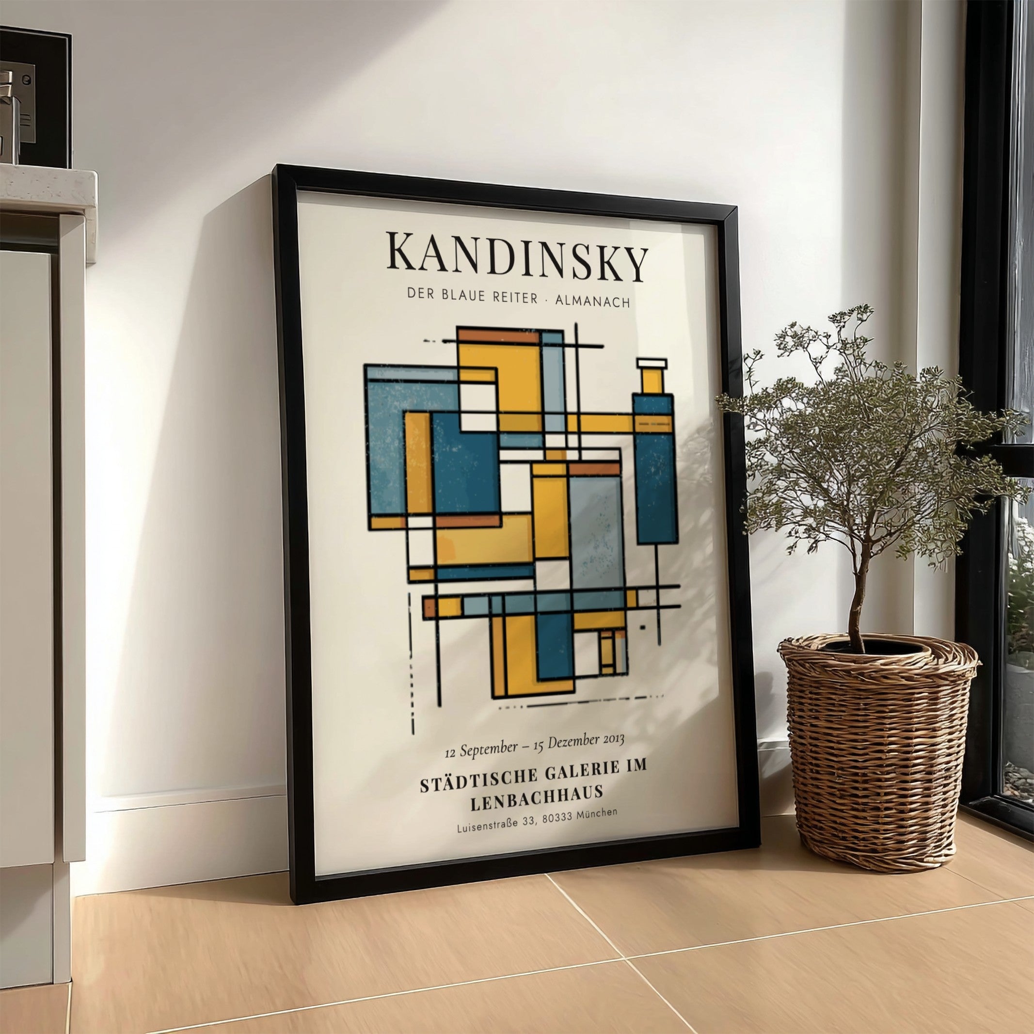 Der Blaue Reiter Almanach Poster - Kandinsky Wall Decor – Brighton Posters