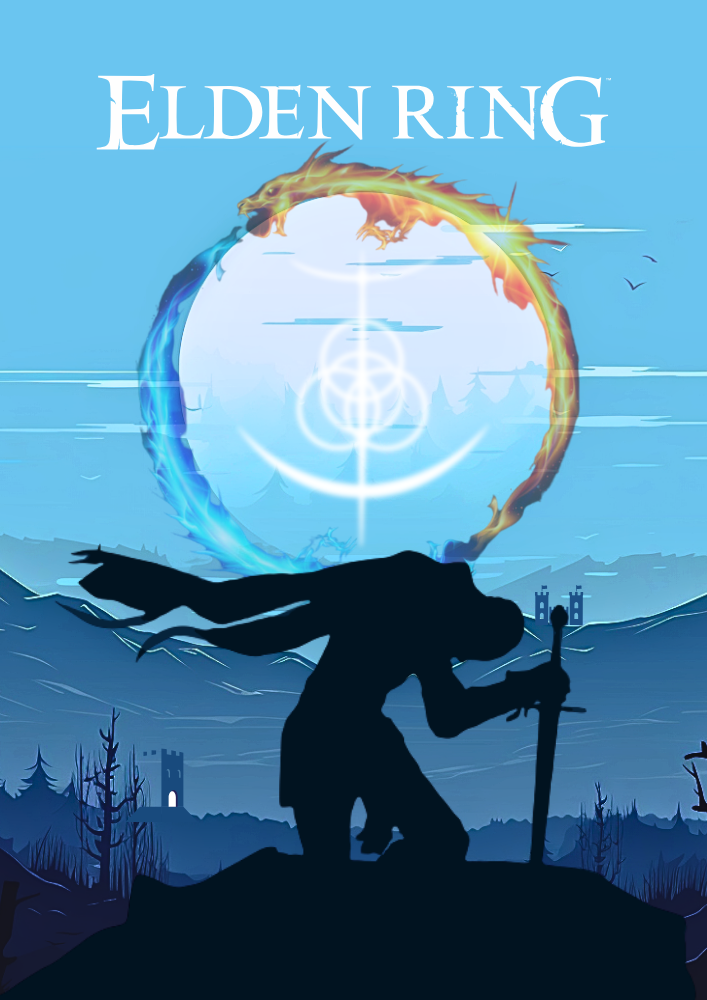 Elden Ring Gaming Poster | Wall Art – Brighton Posters