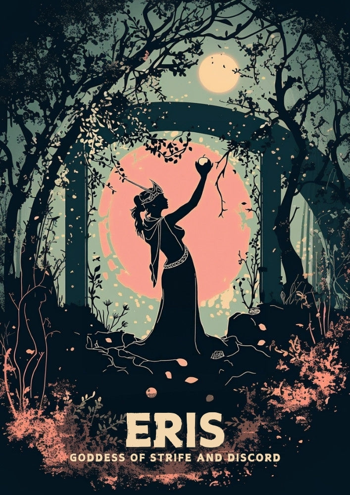 Eris Goddess Artwork - Greek Mythology Art – Brighton Posters