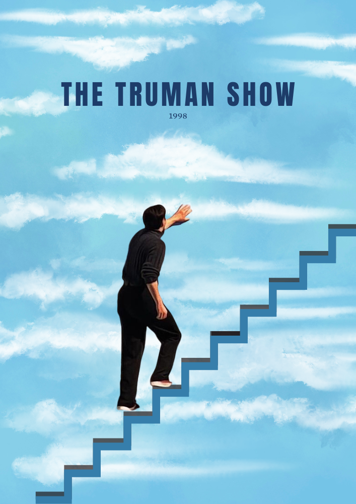 The Truman Show Poster – Jim Carrey Movie Print – Brighton Posters