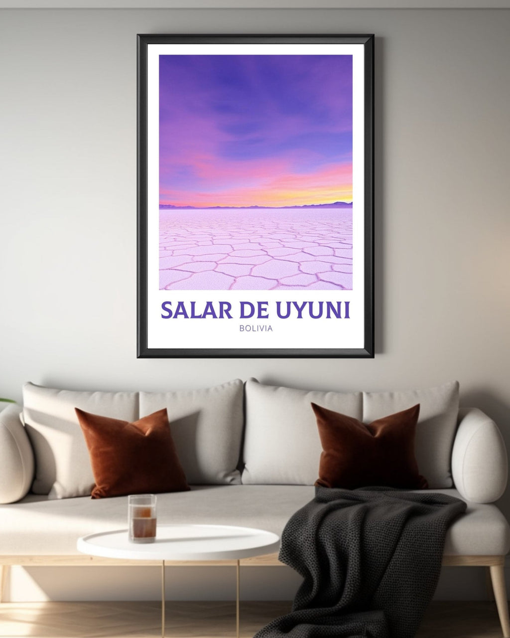Salar de Uyuni Poster – Brighton Posters