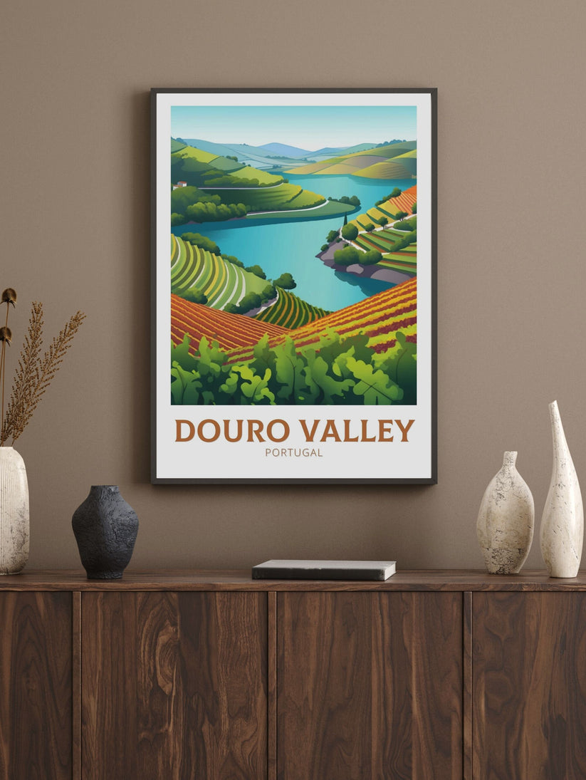 Douro Valley Print – Brighton Posters