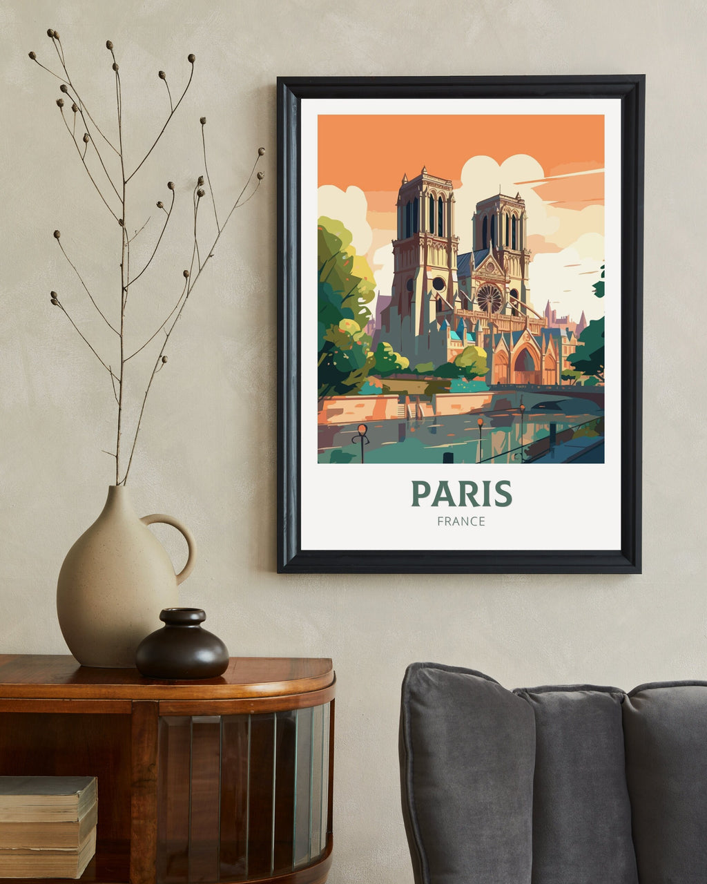 Paris Travel Poster – Brighton Posters
