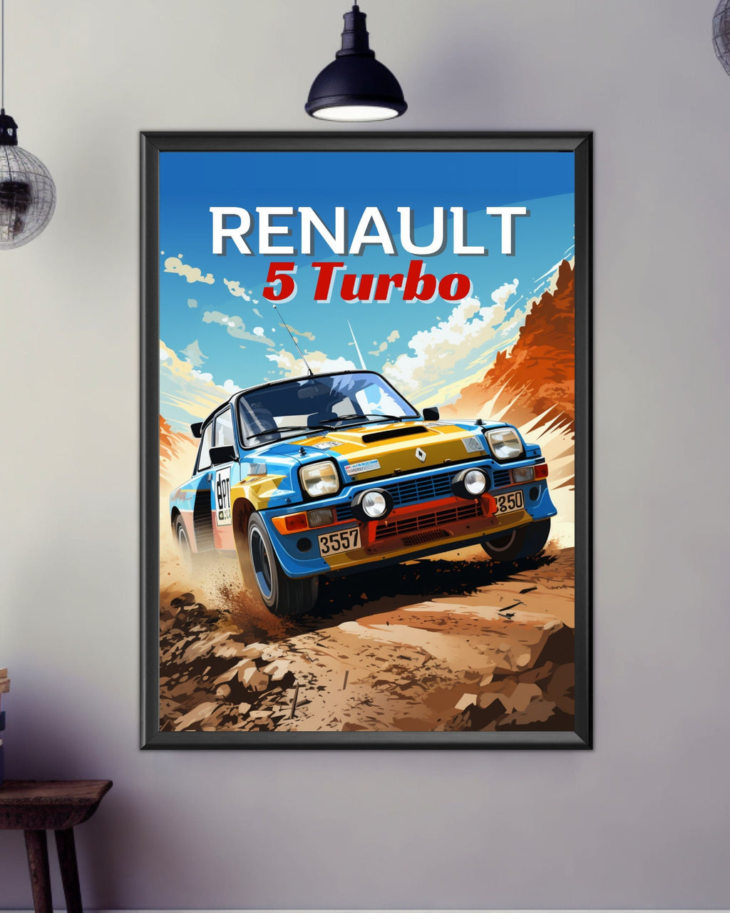 Renault 5 Turbo Poster – Brighton Posters