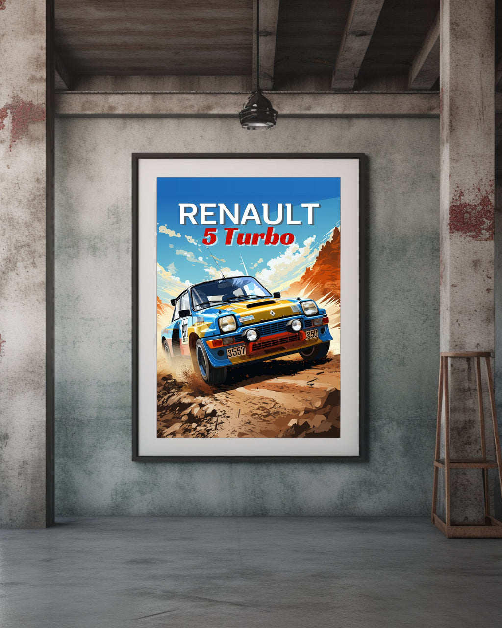 Renault 5 Turbo Poster – Brighton Posters
