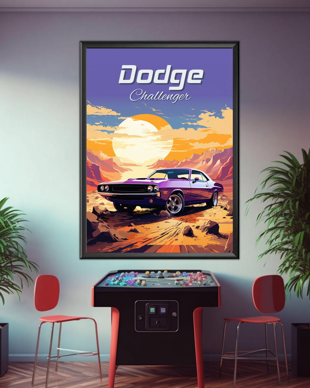 Dodge Challenger Poster – BrightonPosters.com