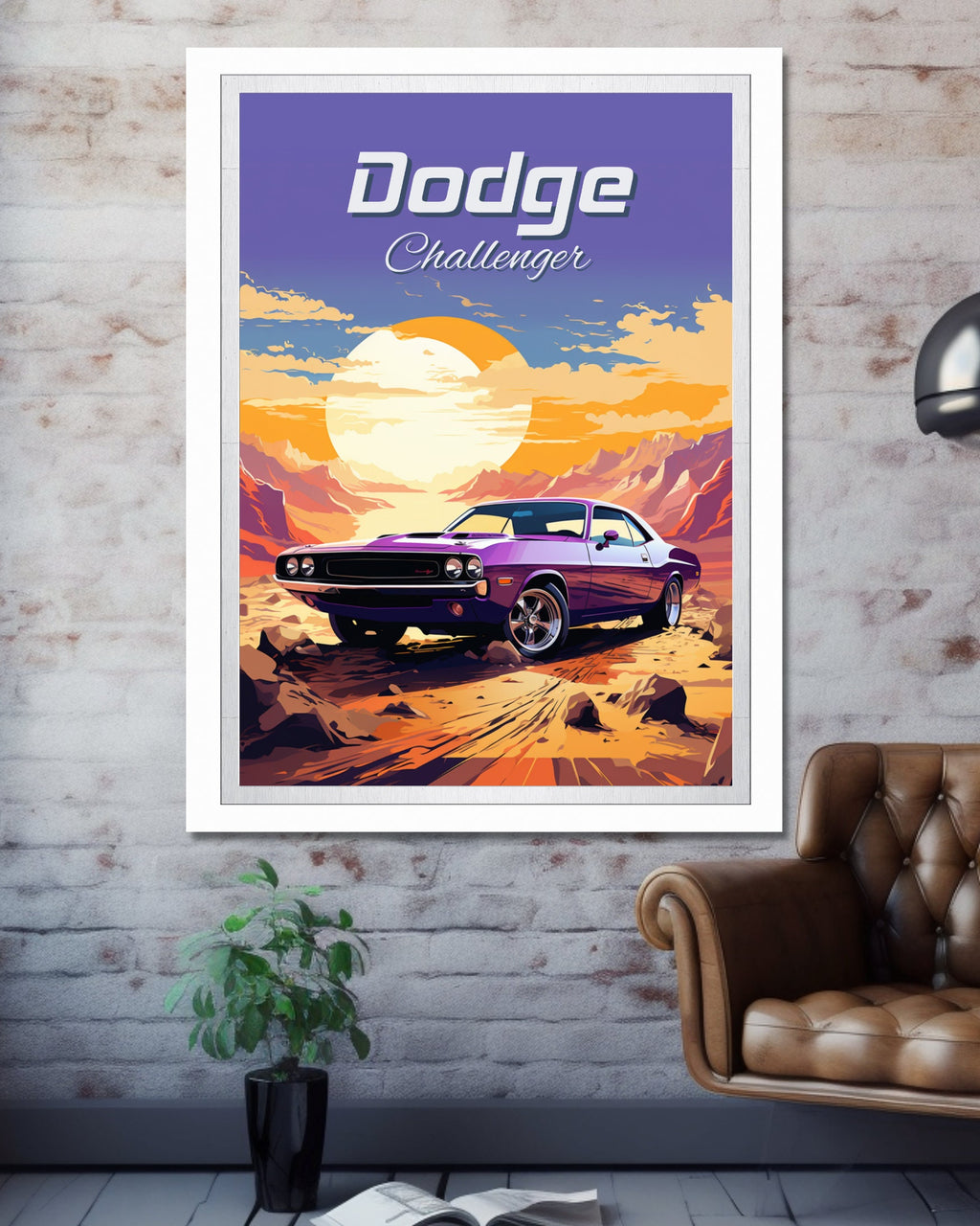 Dodge Challenger Poster – BrightonPosters.com