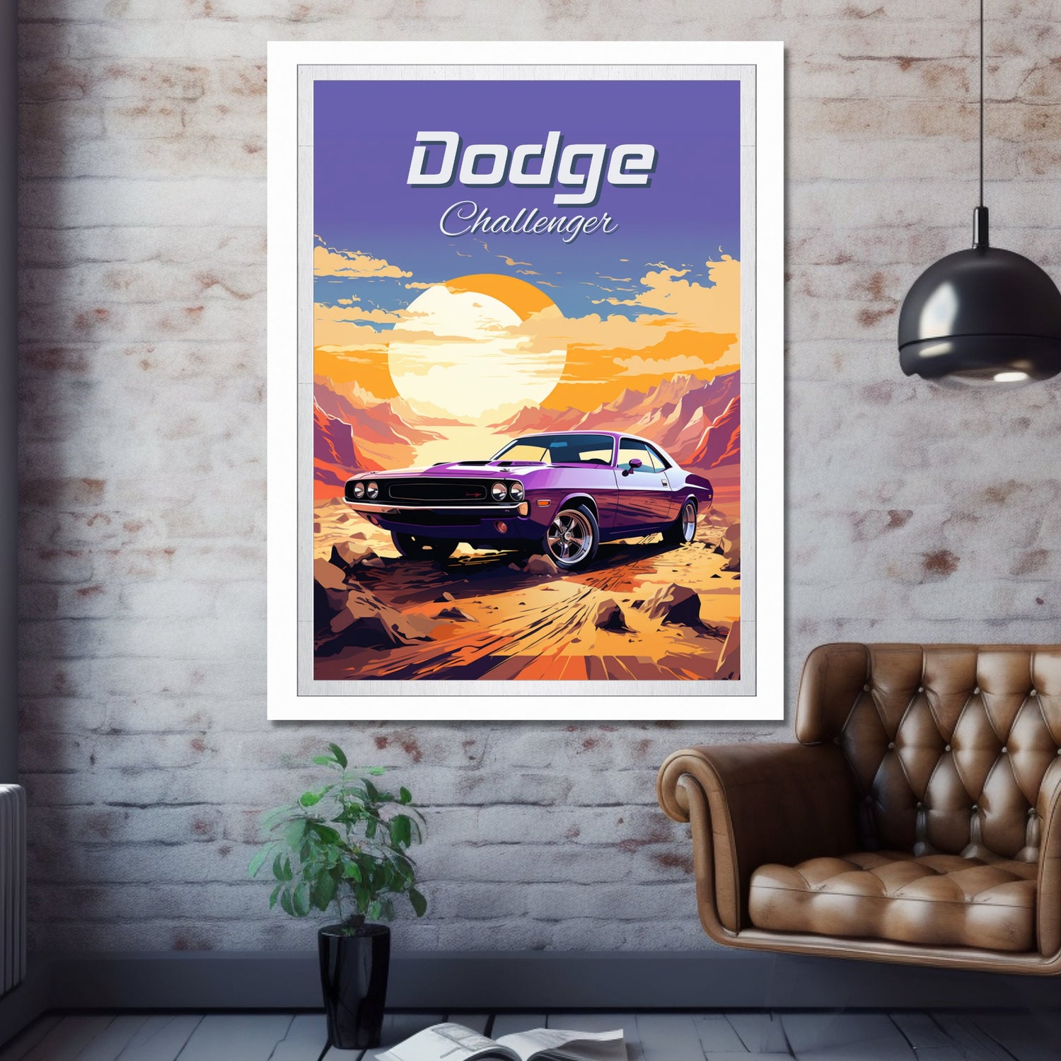 Dodge Challenger Poster – BrightonPosters.com