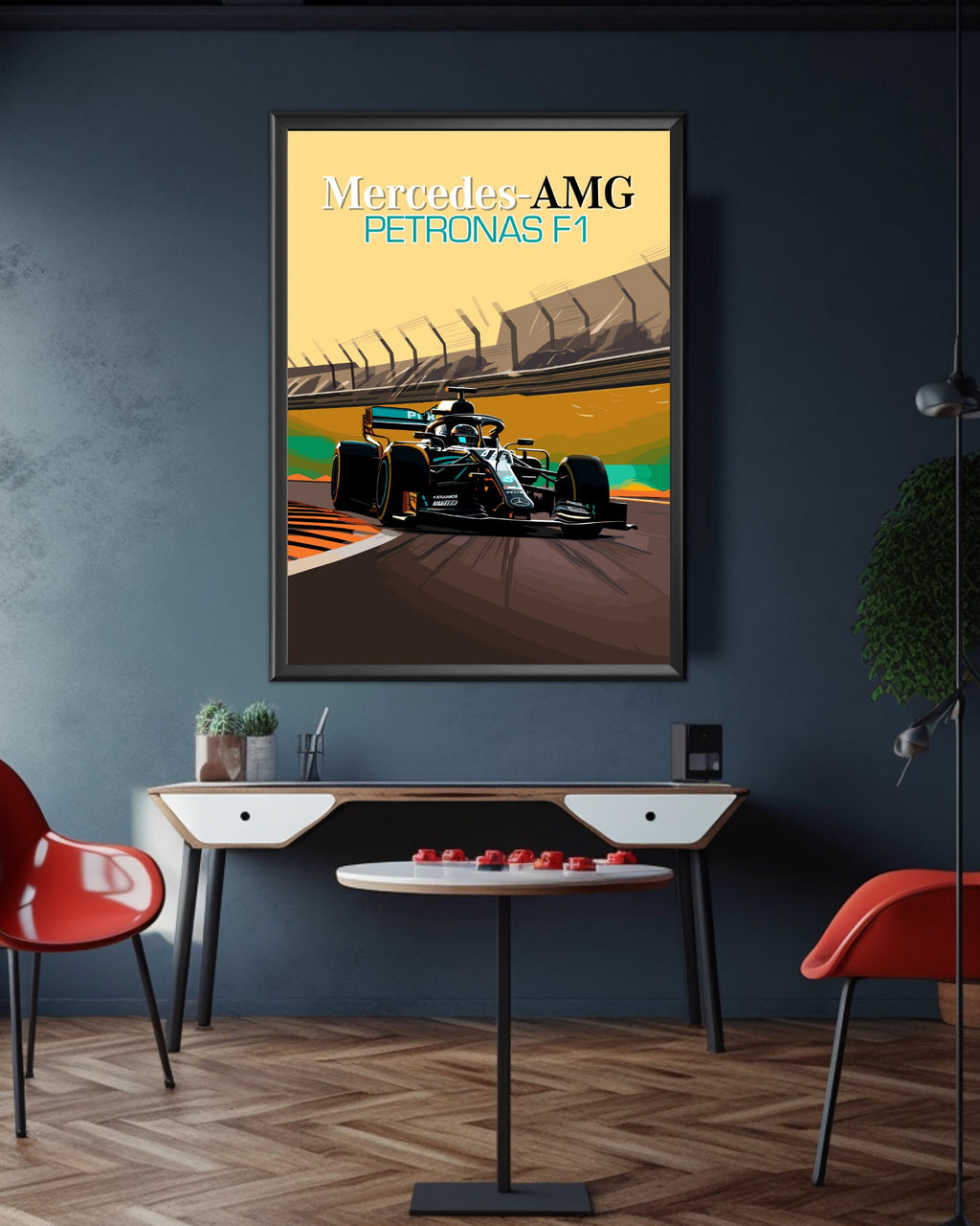 Mercedes-AMG W11 Print - F1 – Brighton Posters