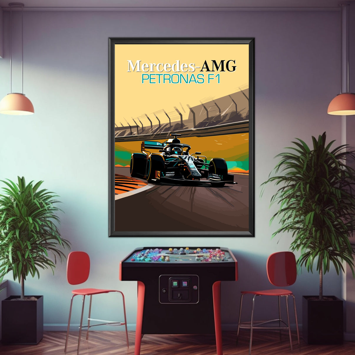 Mercedes-AMG W11 F1 Print – Hybrid Era Champion Car Artwork – Brighton ...