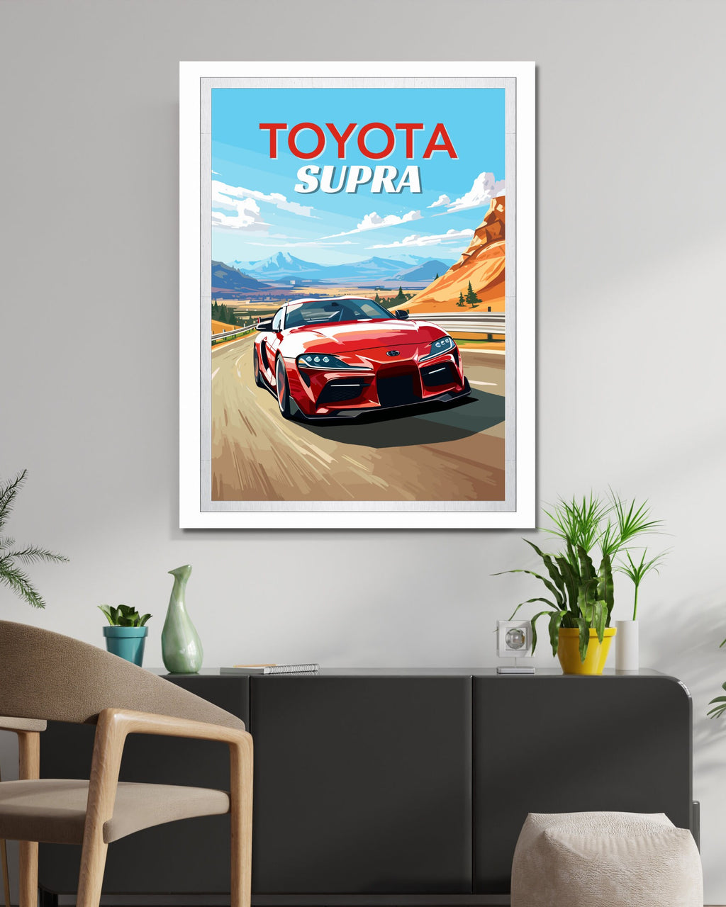Toyota Supra Poster – Brighton Posters
