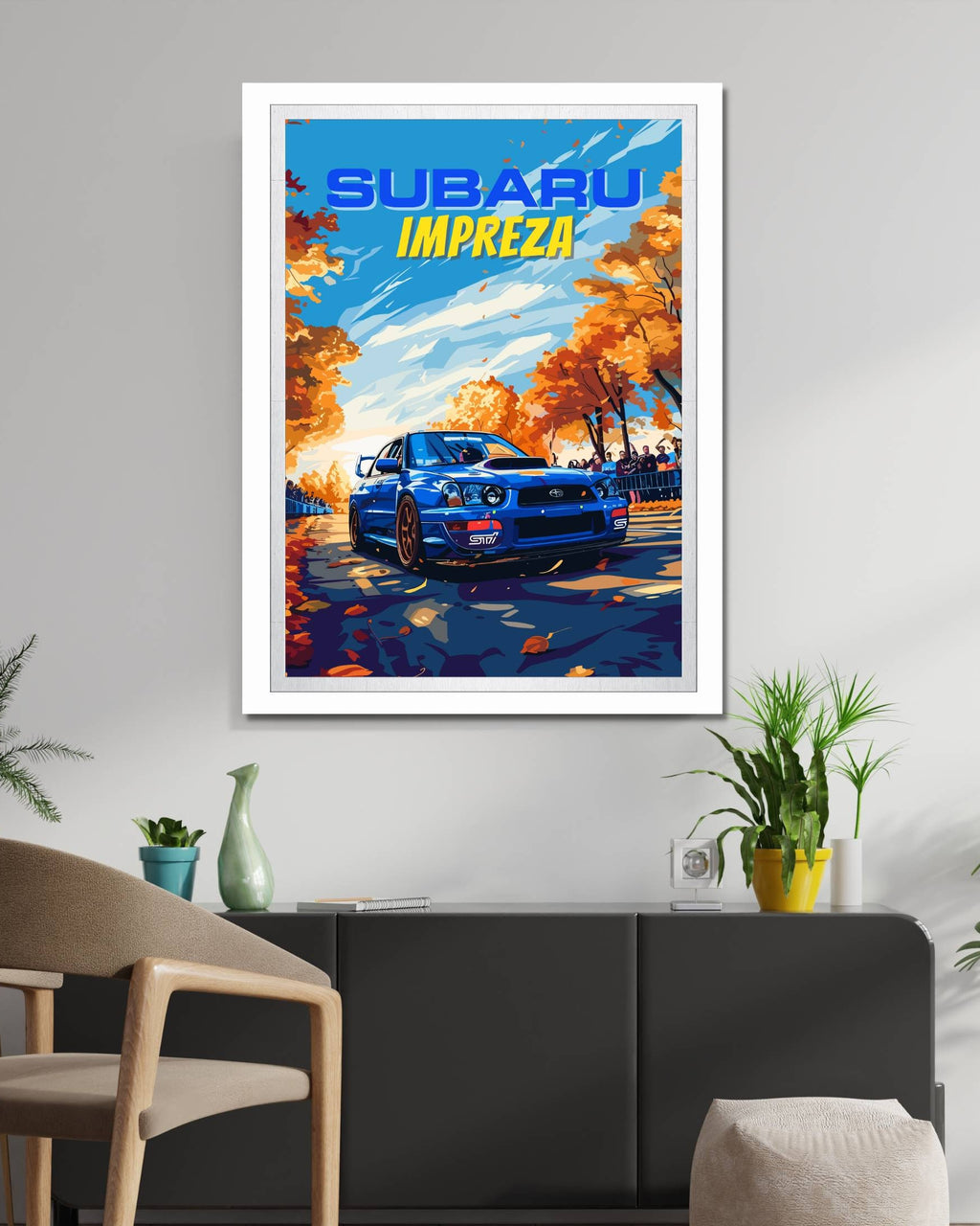 Subaru Impreza Poster – BrightonPosters.com
