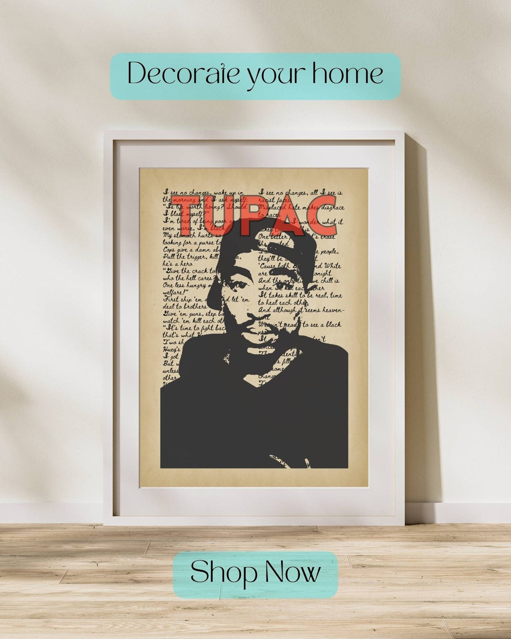 2Pac Poster – Brighton Posters