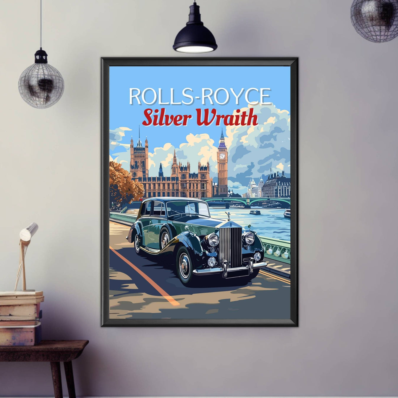 Rolls-Royce Silver Wraith Print – Brighton Posters