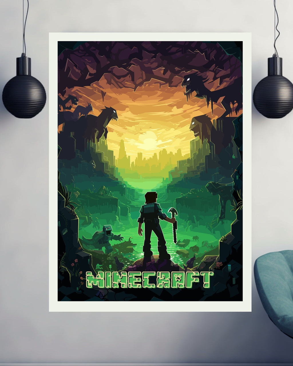 Minecraft Poster – Brighton Posters