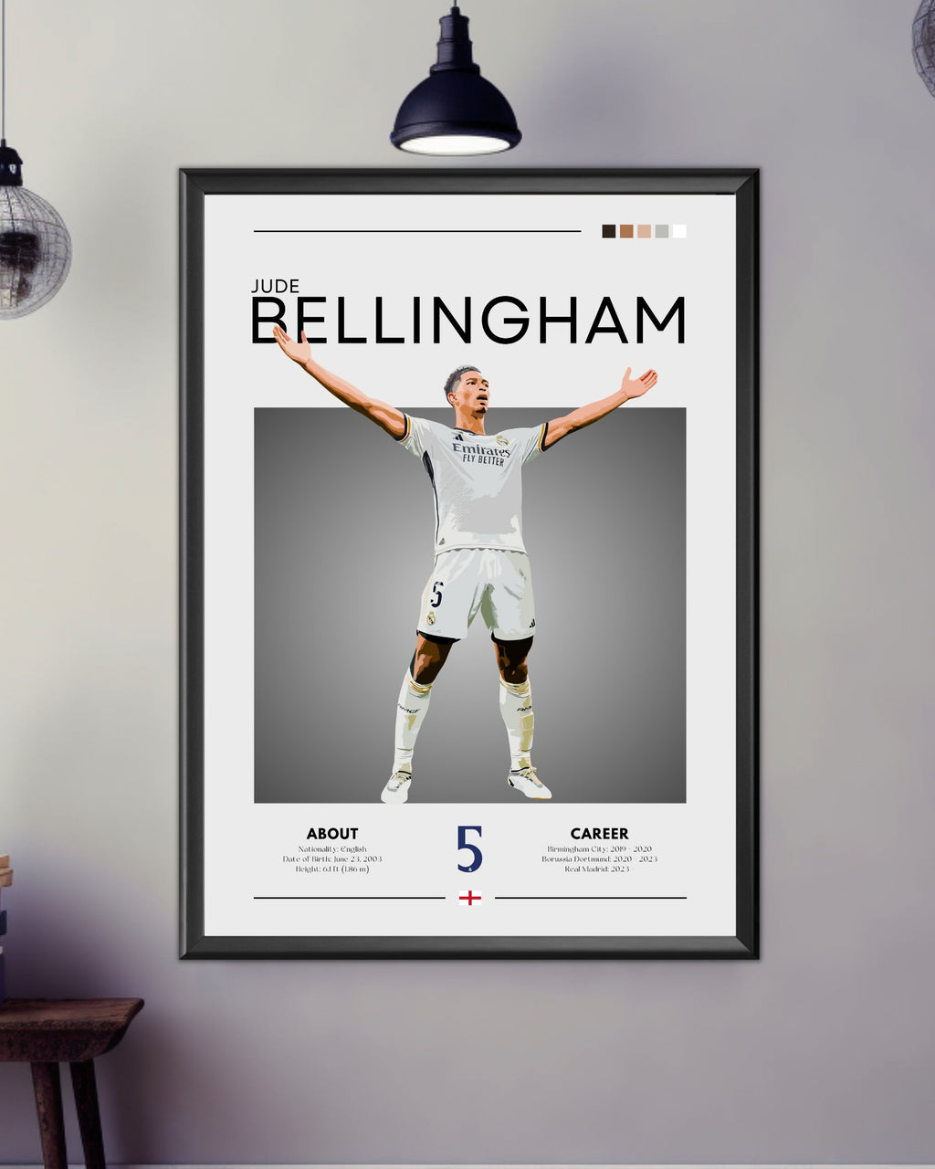 Jude Bellingham Poster – Brighton Posters