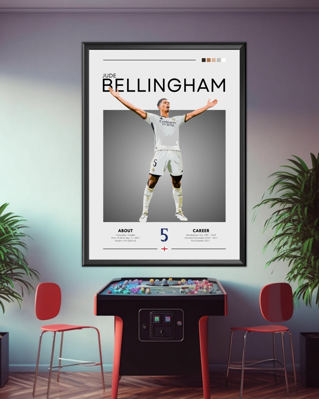 Jude Bellingham Poster – Brighton Posters