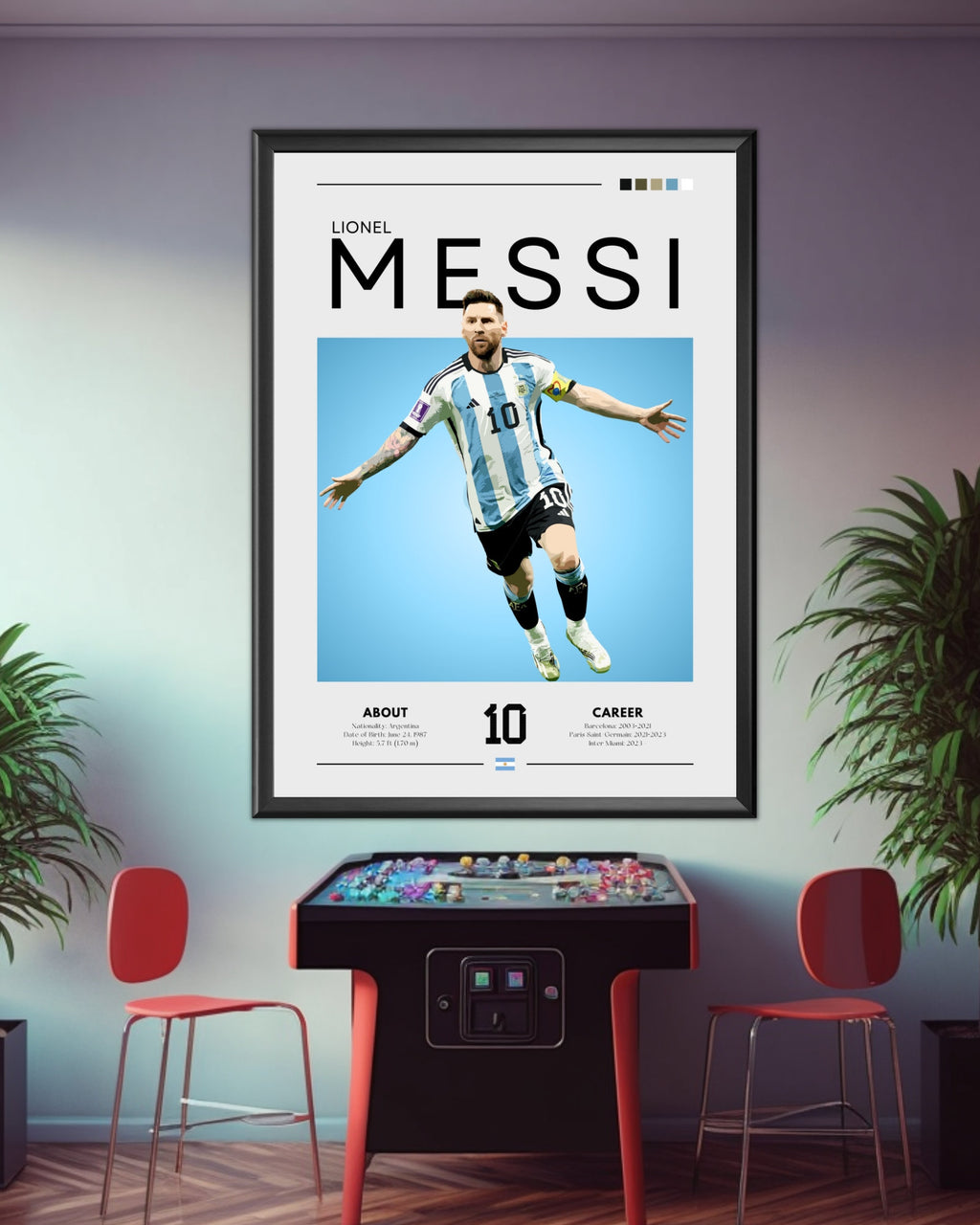 Leo Messi Poster – BrightonPosters.com