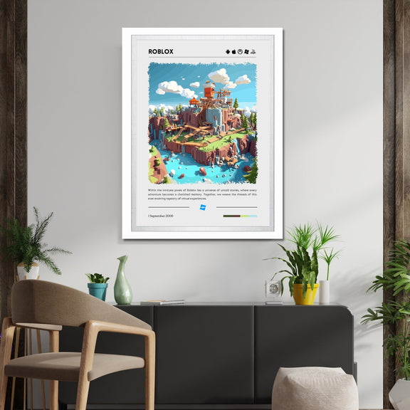 Roblox Gaming Wall Art – Brighton Posters