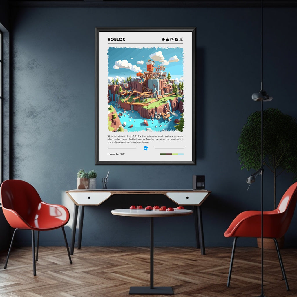 Roblox Gaming Wall Art – Brighton Posters