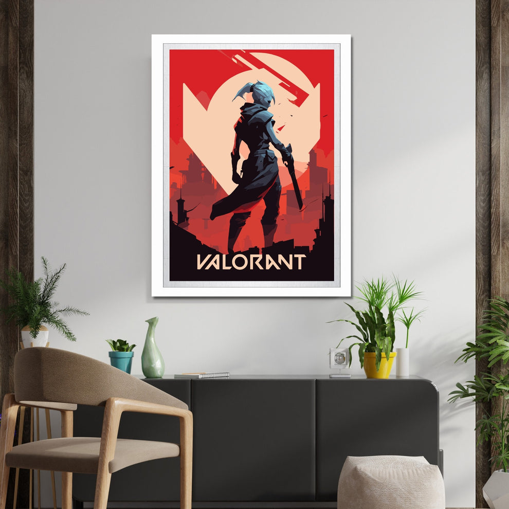 Valorant Poster – Tactical FPS Gaming Wall Art – Brighton Posters