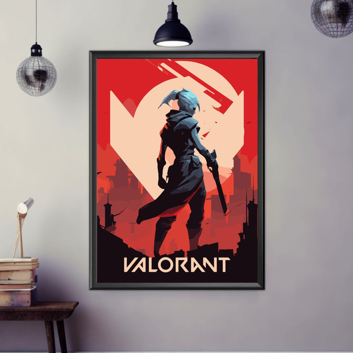 Valorant Poster – Tactical FPS Gaming Wall Art – Brighton Posters