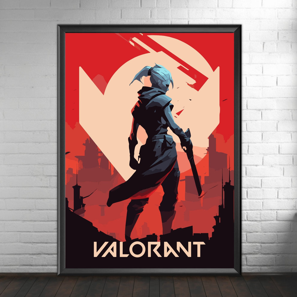 Valorant Gaming Room Poster – Brighton Posters