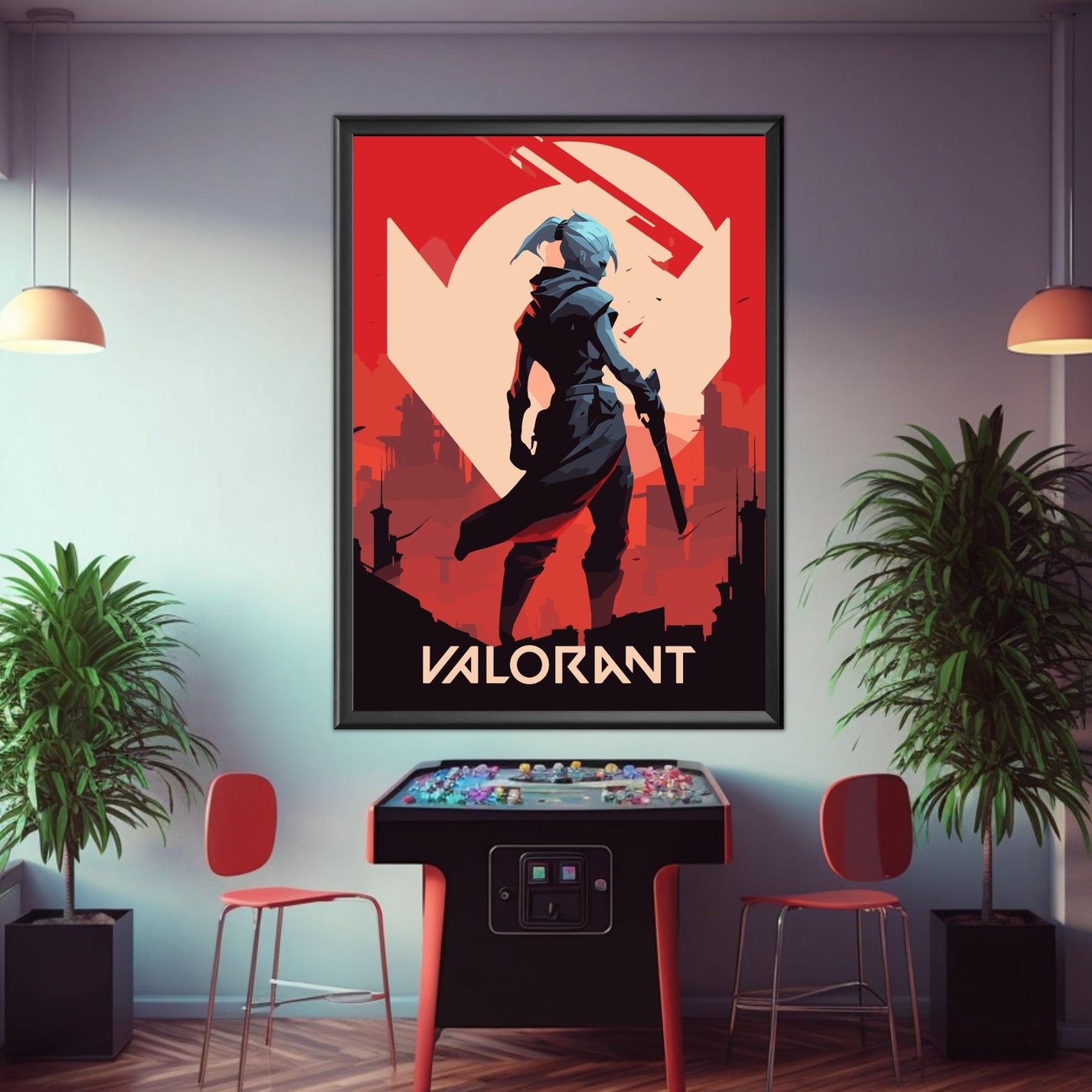 Valorant Poster – Tactical FPS Gaming Wall Art – Brighton Posters