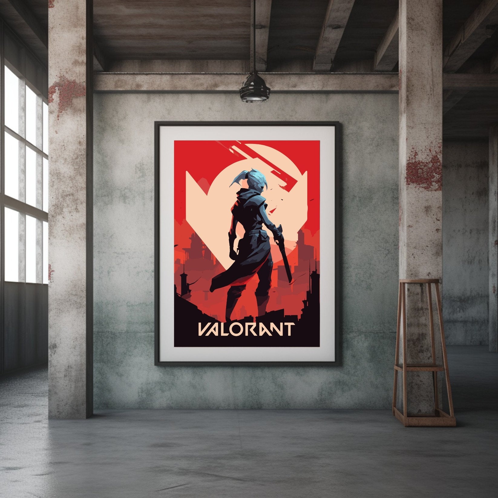 Valorant Poster – Tactical FPS Gaming Wall Art – Brighton Posters