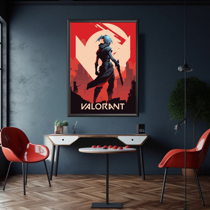 Valorant Poster – Tactical FPS Gaming Wall Art – Brighton Posters